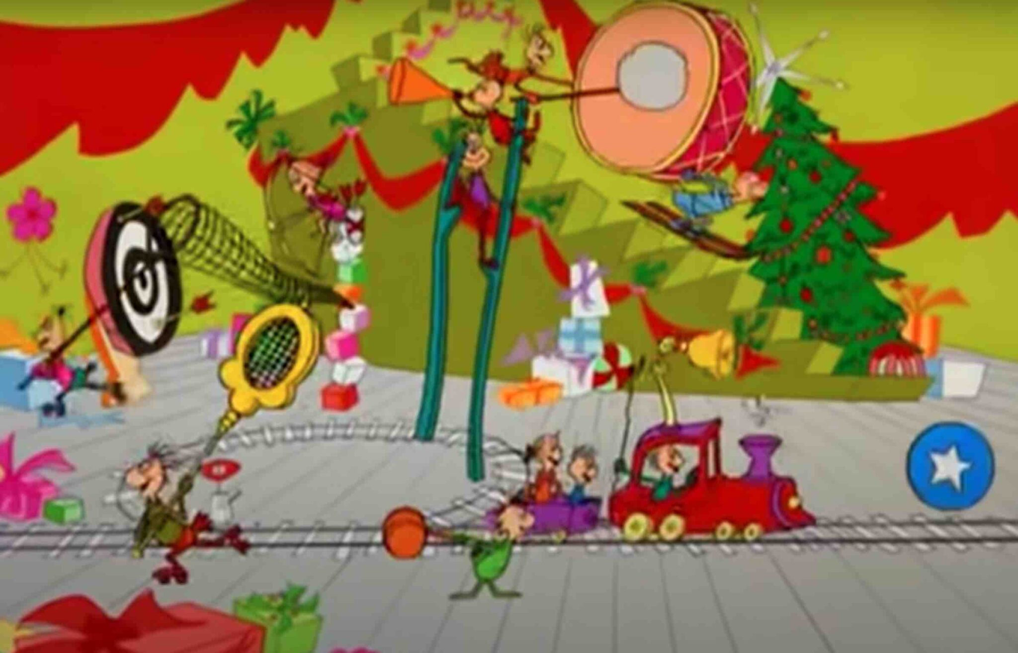 The Toys And Musical Instruments from How the Grinch Stole Christmas