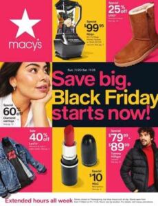 The 2022 Macy's Black Friday Christmas Catalog PDF