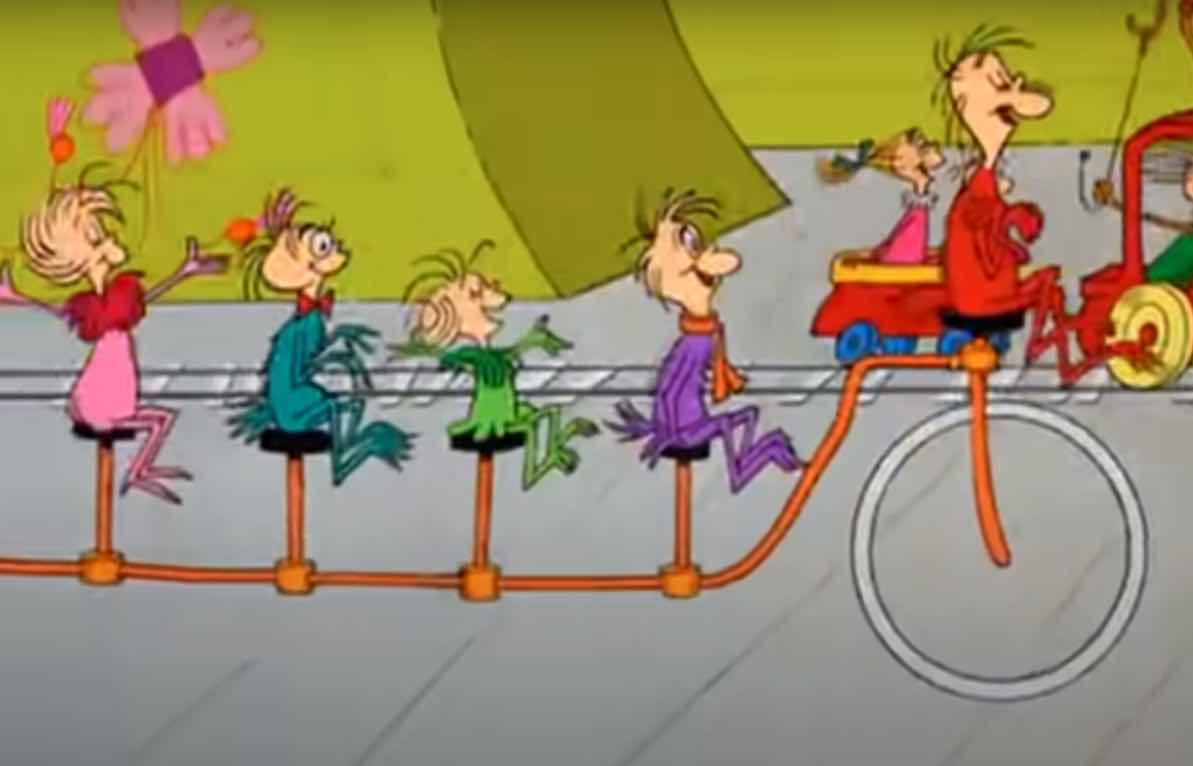 The Toys And Musical Instruments from How the Grinch Stole Christmas