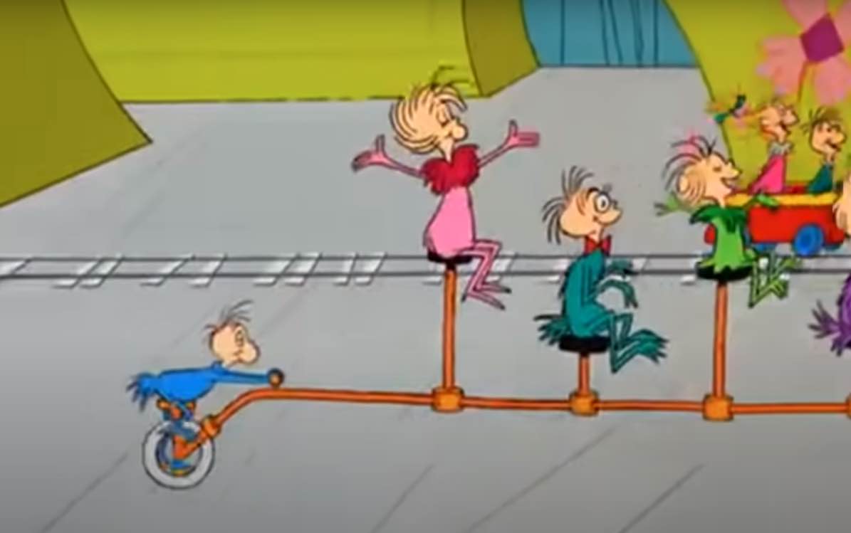 The Toys And Musical Instruments from How the Grinch Stole Christmas